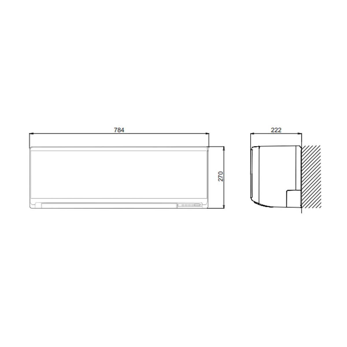 Achetez Climatiseur multi-split Fujitsu ASY3520U3MI-KN 3x1 avec Wi-Fi inclus