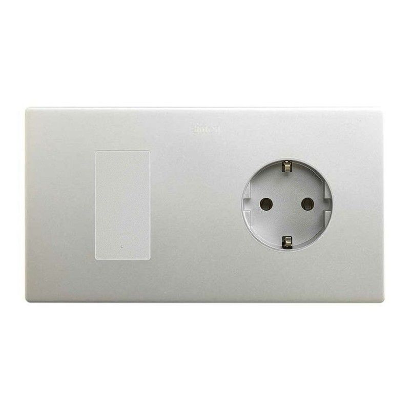 Acquista Cornice estetica minimale Simon 270 con 2 elementi a spina + modulo stretto in alluminio