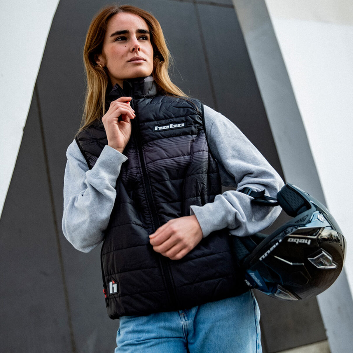 Puffy Vest Paddock Line – Hebo