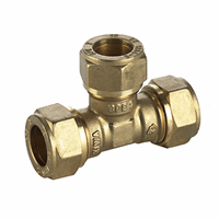 Bpe messing knel t-stuk 10 x 10 x 10 k kopen? | InstallatieBalie.nl