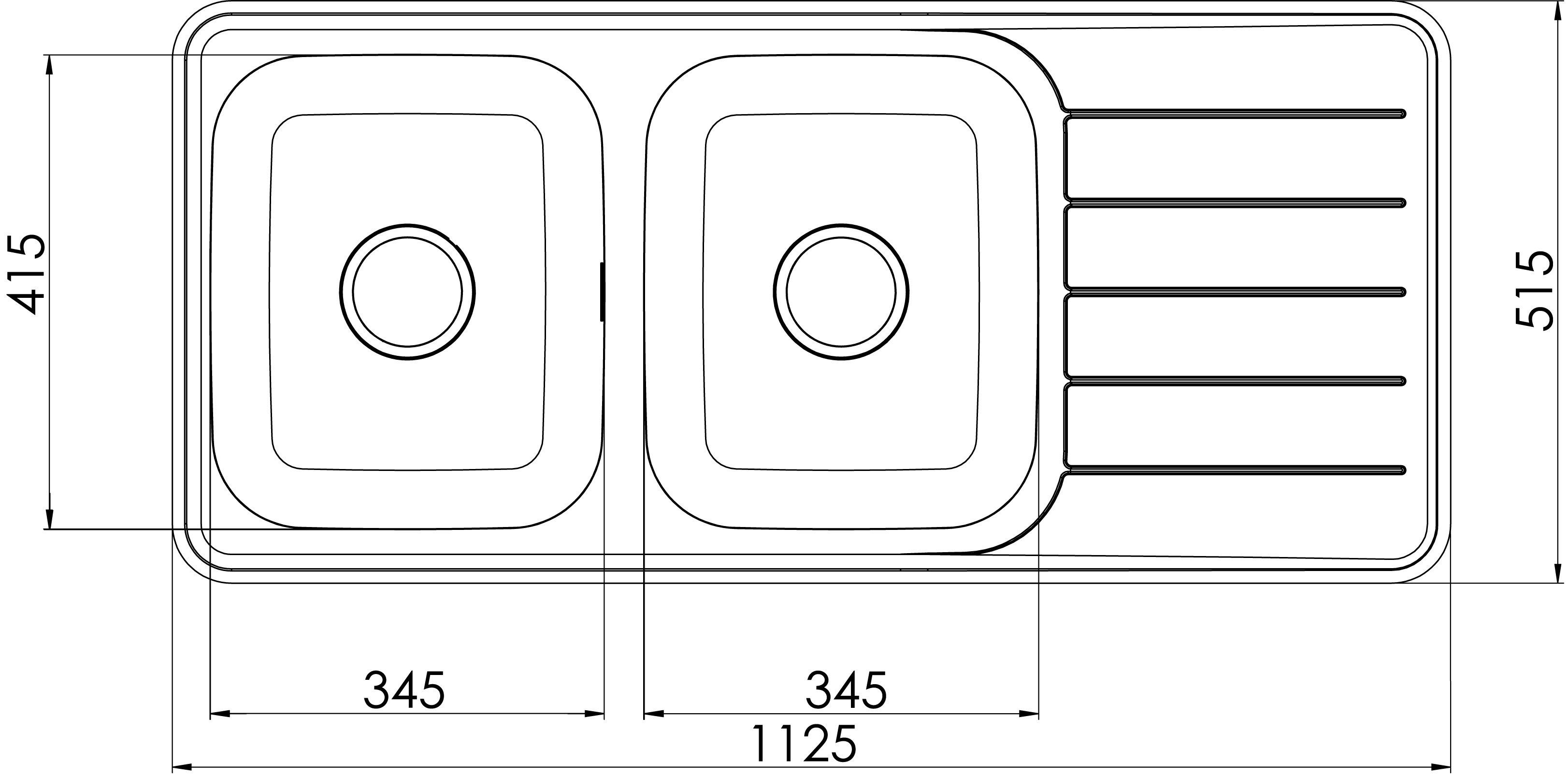 Kitchen Sinks NIVD112DF | Teka