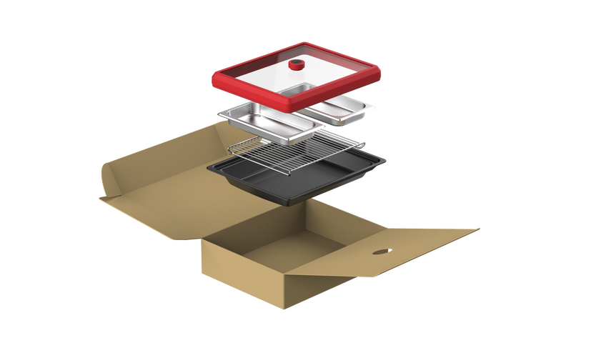 The SteamBox, tray for steam cooking in the oven | Teka