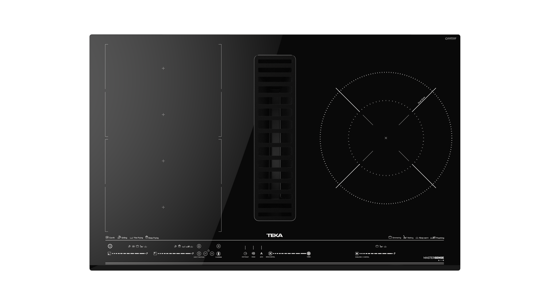 MasterSense Air Placa con Extractor integrado con Paellera | Teka España