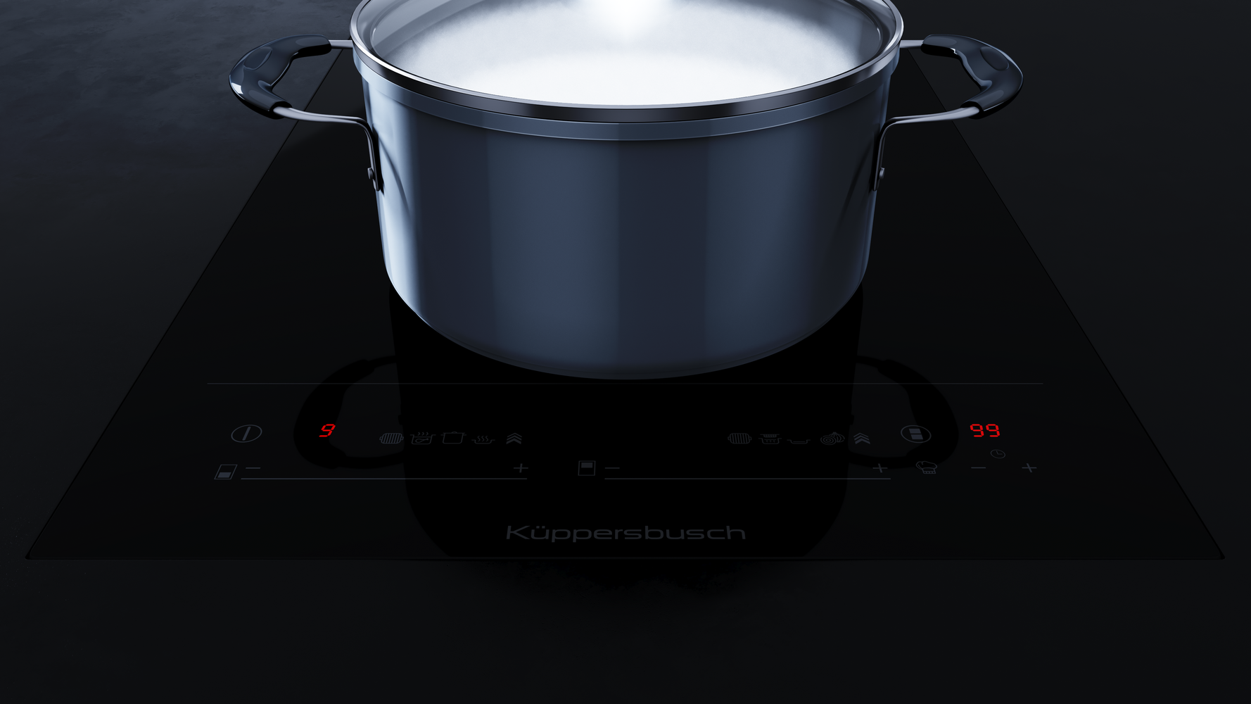 DOMINO INDUCTION 30cm 2 zones+ Flex | Küppersbusch France