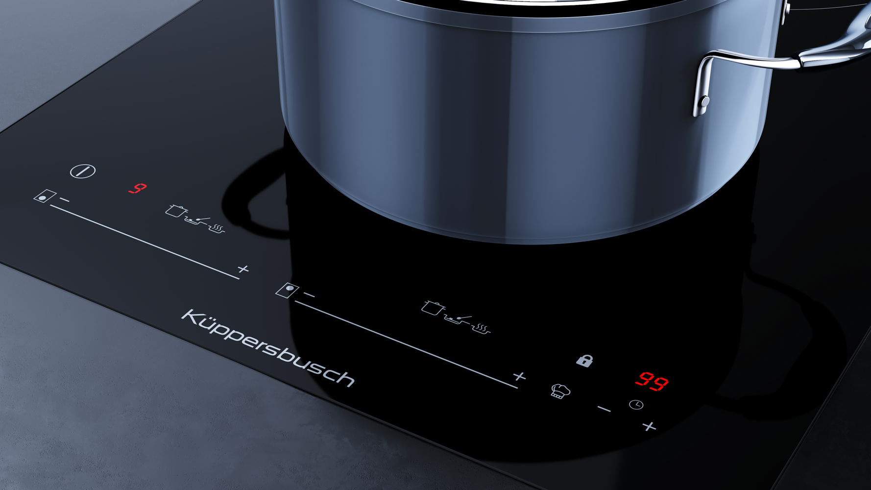 DOMINO INDUCTION 30cm 2 zones de cuisson | Küppersbusch France