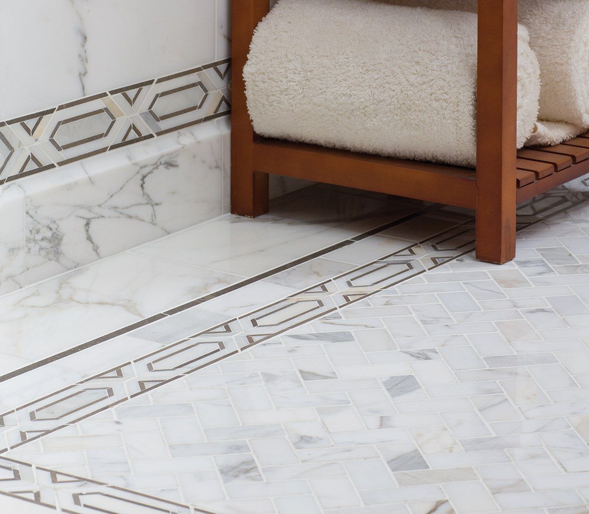 Allure Stripe Liners | Trim Tile | AKDO