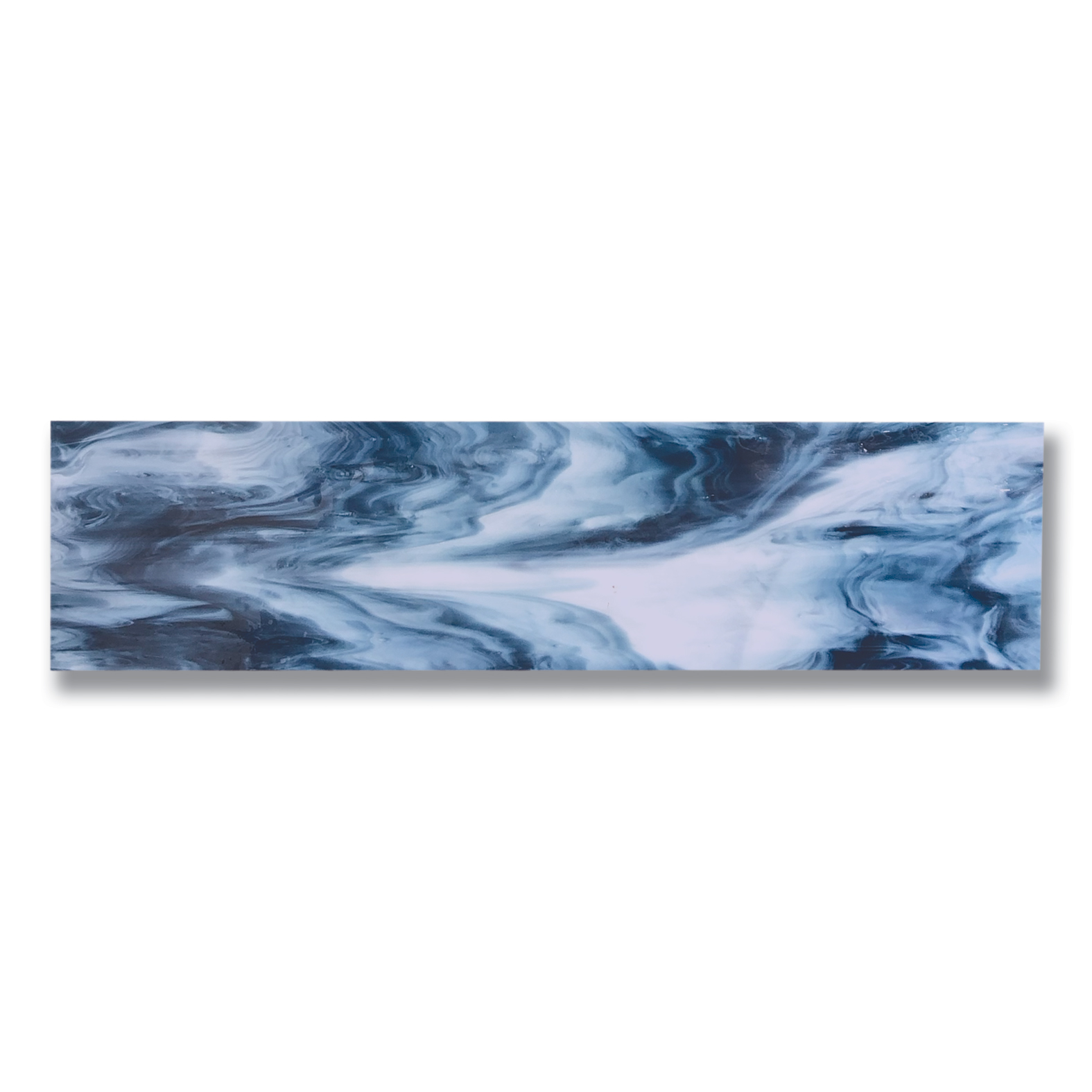Beacon 3'' x 12'' Sapphire (G) Art Glass | Products | AKDO Tile Dealers