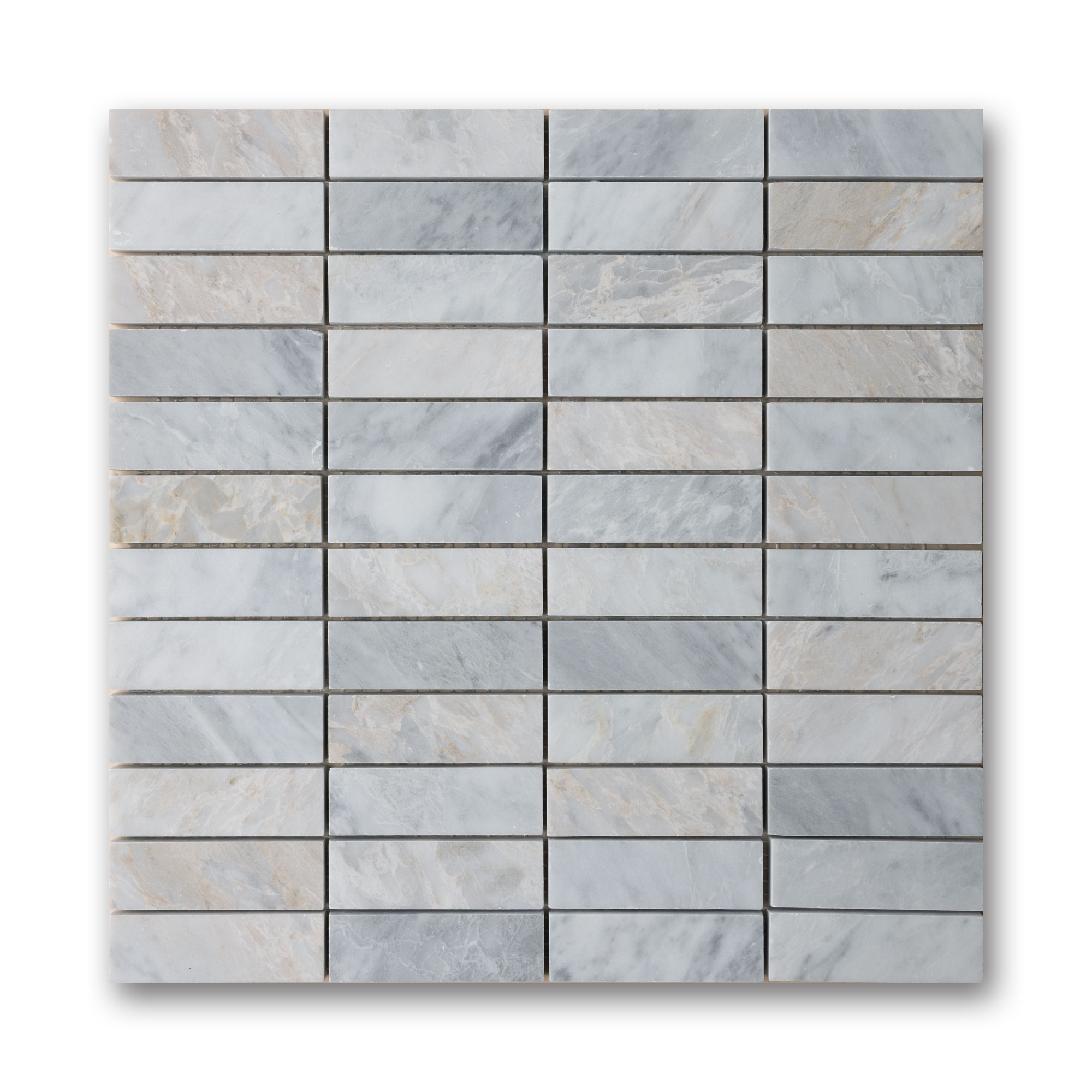 1'' x 3'' Stacked Grigio Versilia Gold (H) | Products | AKDO Tile Dealers