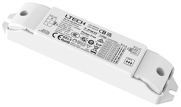 Mains dimmable driver 500mA 6W constant current indoor driver - John ...