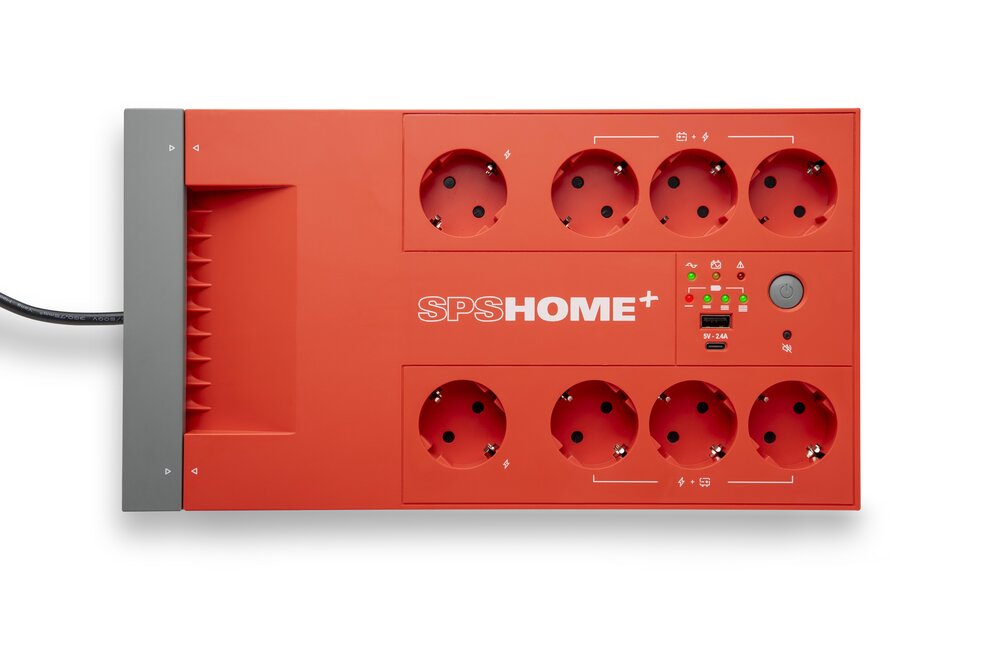 SPS 850 HOME+ - 850 VA Line-interactive APFC multi-socket UPS - Salicru