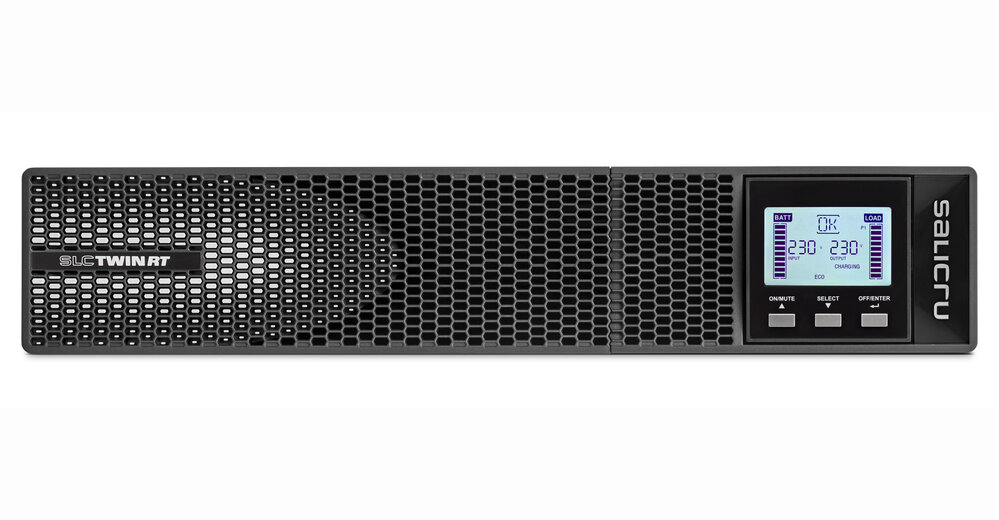 SLC-1000-TWIN RT2 - 1000 VA On-line double-conversion tower/rack ...