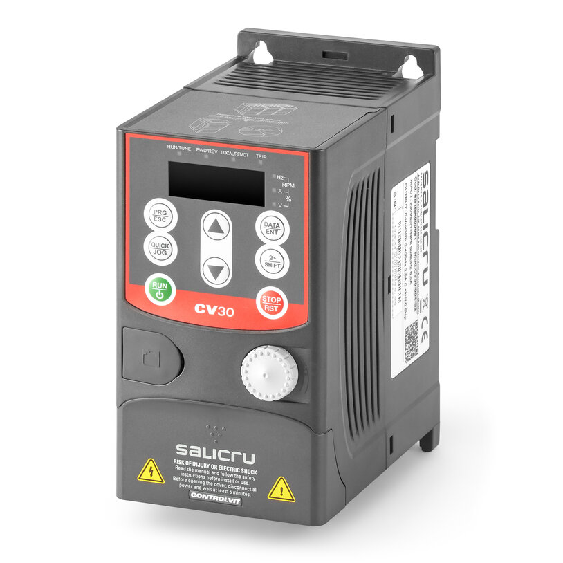 CV30 - Variable frequency drives from 0.4 kW to 7.5 kW - Salicru