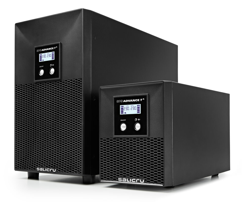 SPS ADVANCE T (Type G) - Line-interactive sine-wave UPS tower 850 VA to ...