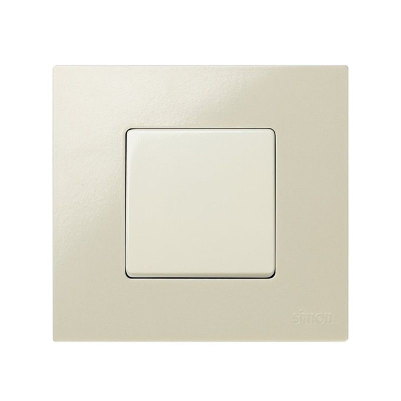 Compra Base para caja pared de superficie para 1 elemento marfil Simon ...