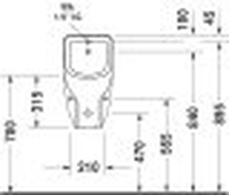 Acquista Orinatoio Duravit D-Code post-alimentazione