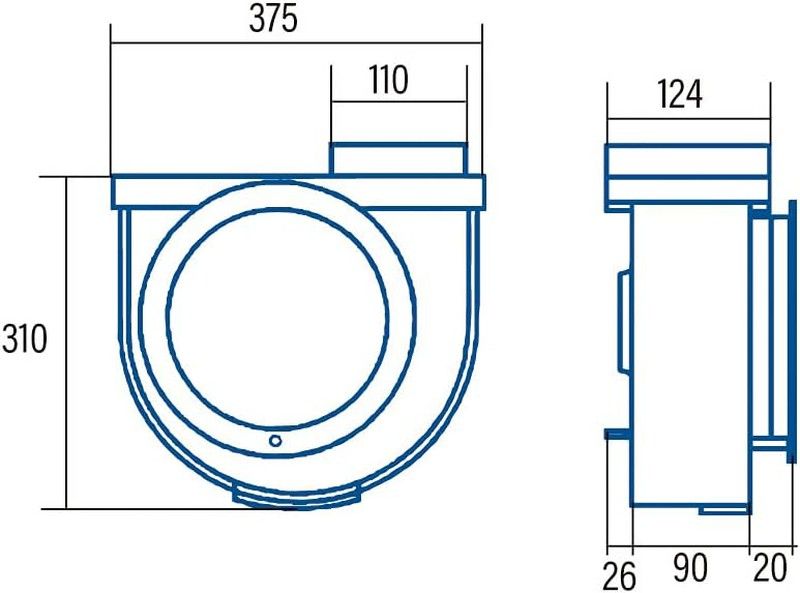 Acquista Cappa aspirante CATA GS 600