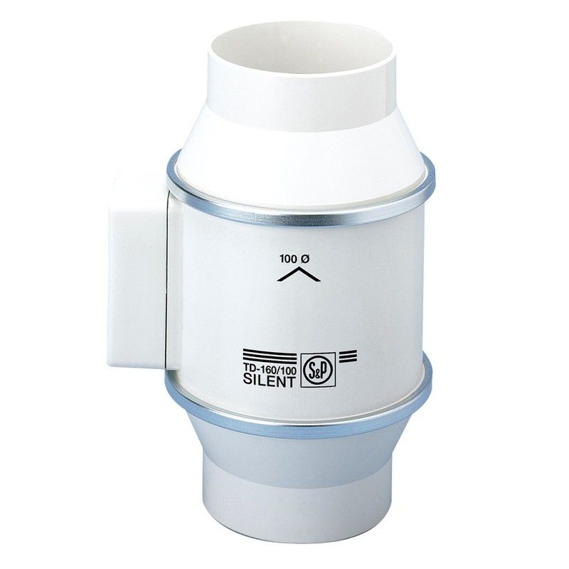 Compra Extractor Helicoidal Concéntrico S&P Td-160/100N 230V 50Hz