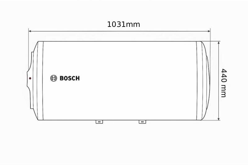Compra Termo eléctrico Tronic 2000T 100 litros horizontal Bosch