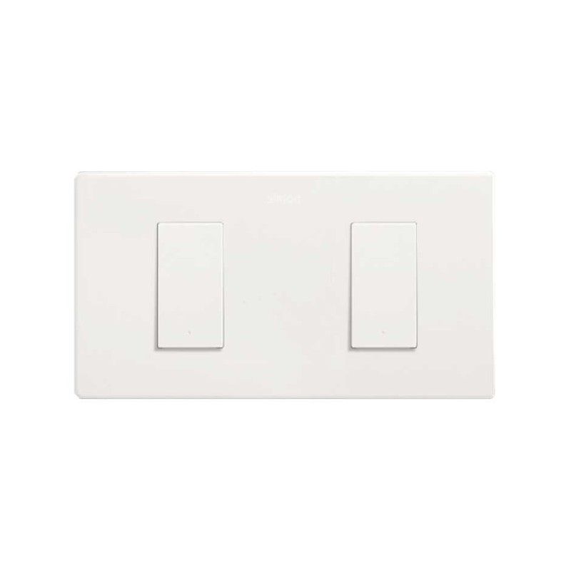 Acquista Cornice estetica minimal Simon 270 con 2 elementi bianchi