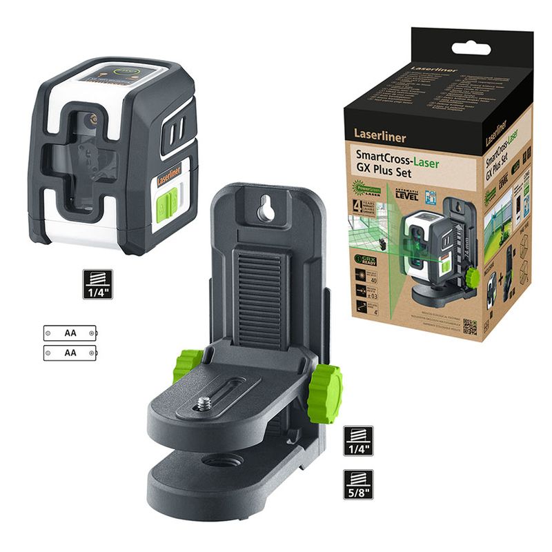 Acquista Set misuratore laser Smart Cross GX Plus Laserliner