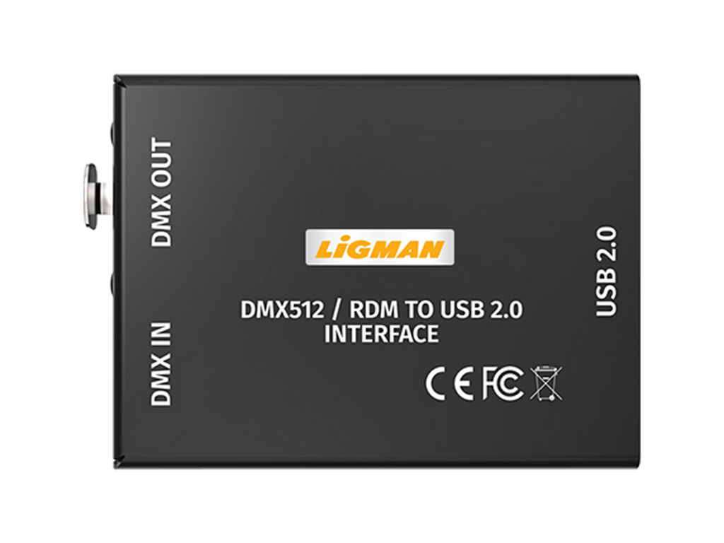 DMX/RDM USB Interface - A610591 - Control option accessories - LIGMAN - EN