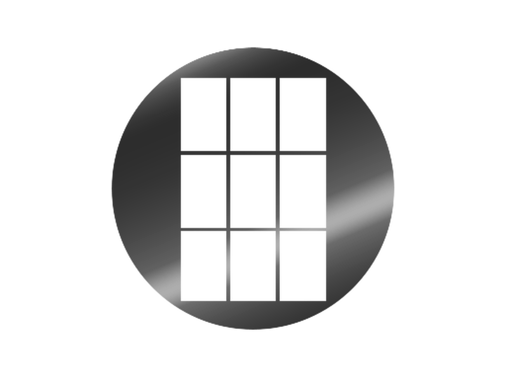 Window - Metal gobo - E Size - A53221 - Discontinued - LIGMAN - EN