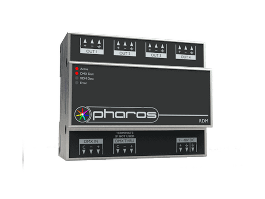 Pharos - RDM DMX Splitter - A64791 - Příslušenství volitelného ovládání - LIGMAN - CS