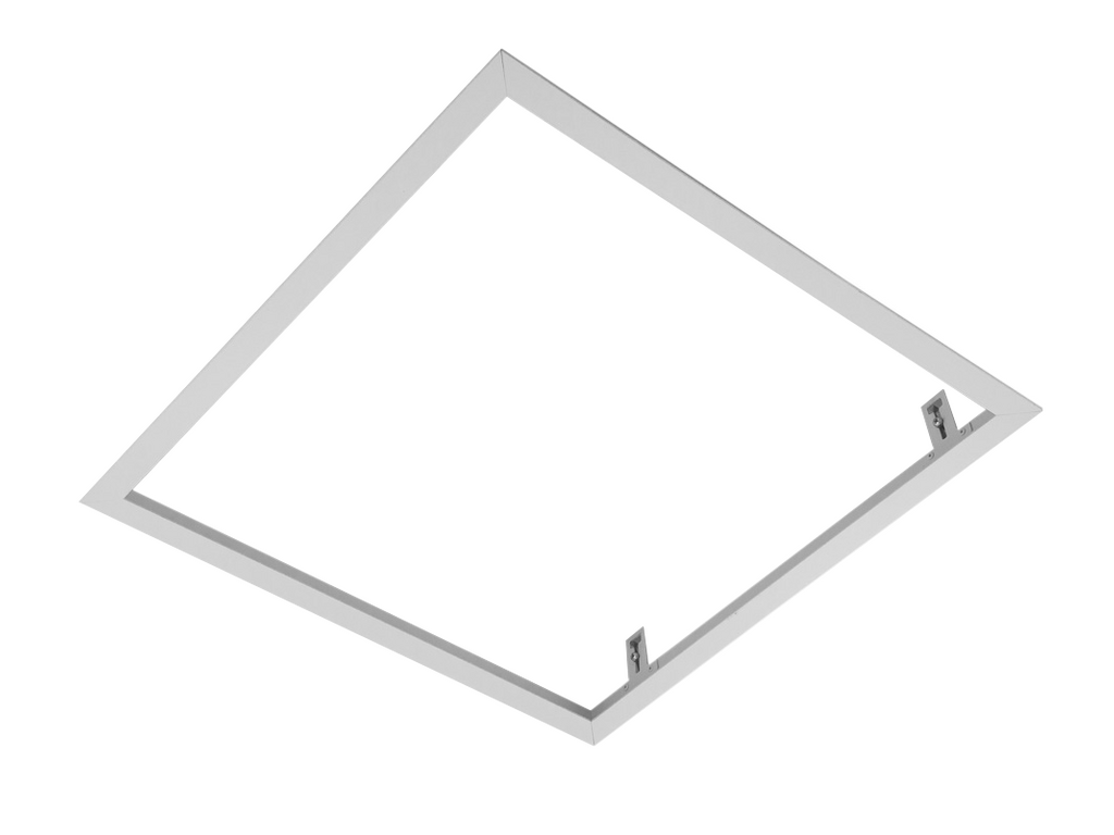 Frame for recessed installation of fittings into gypsum plasterboard ...