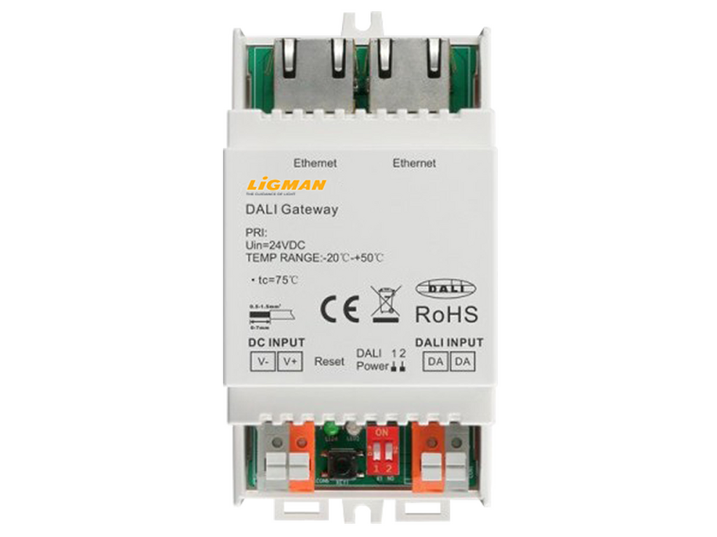 DALI Gateway - Ethernet - A94291 - Control option accessories - LIGMAN - EN