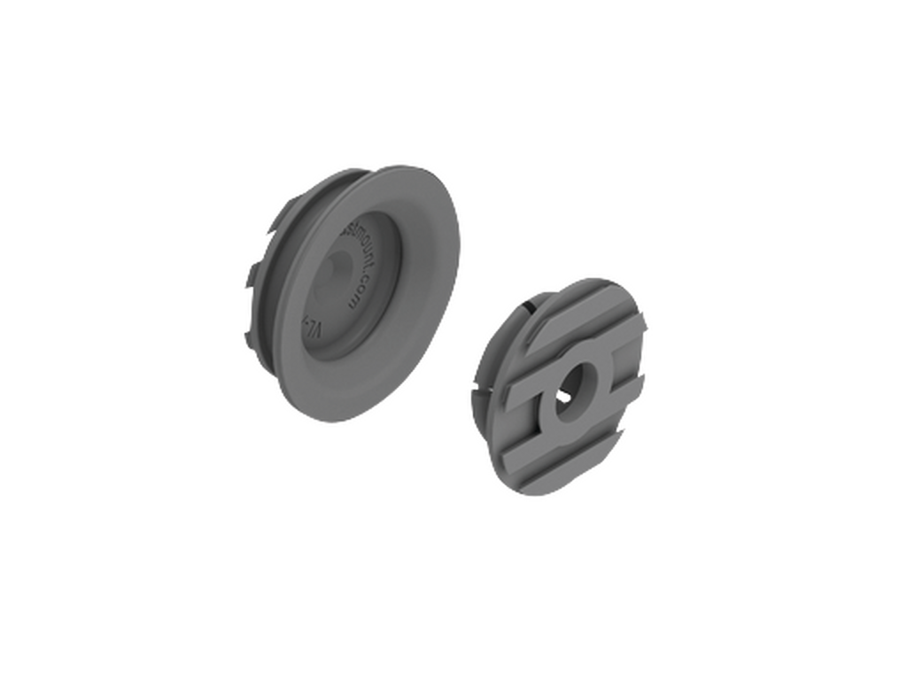 Linear wall mount system - A80072 - Aluminium profiles & Accessories ...