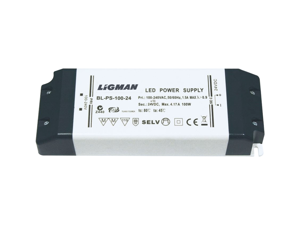 Driver PWM - 100 W - IP20 - Constant voltage - 24 V - A32891-PW ...