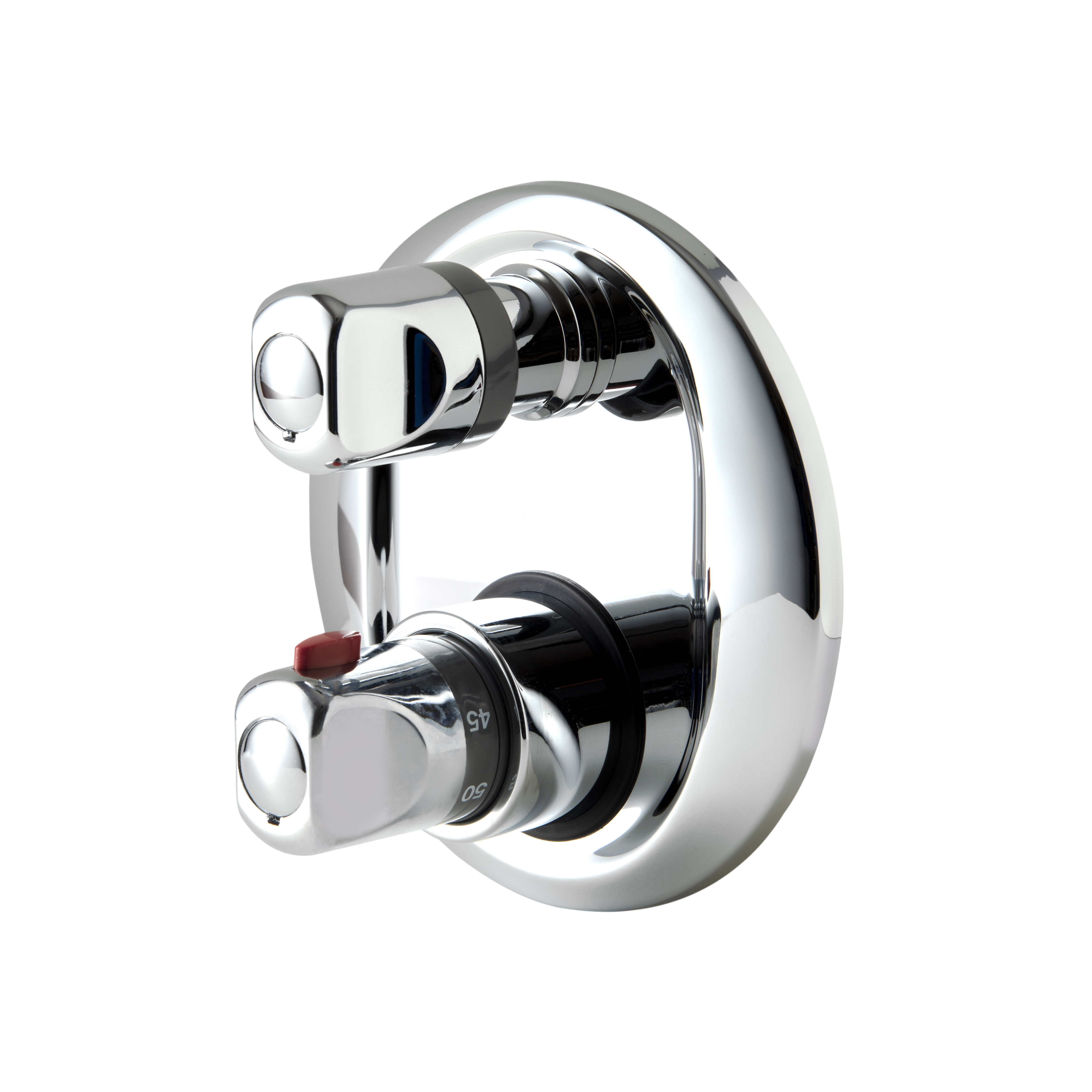 Grifo baño-ducha termostática empotrable Atlantis 2 entradas 2 salidas ...