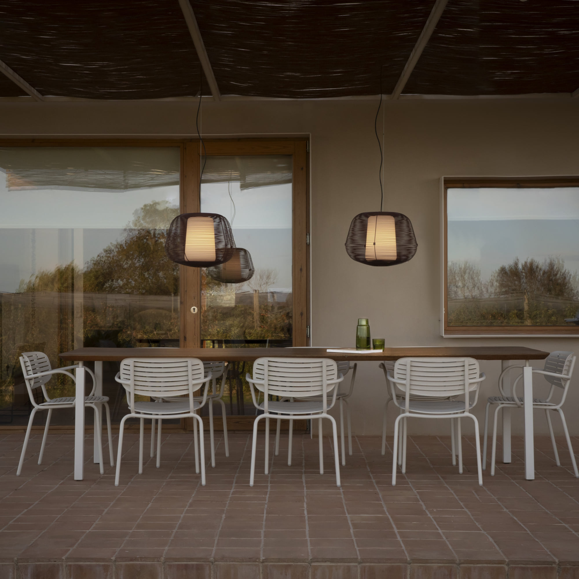 NARA Rust pendant lamp