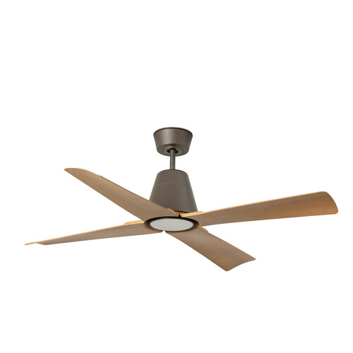 TYPHOON M LED Brown/wood fan