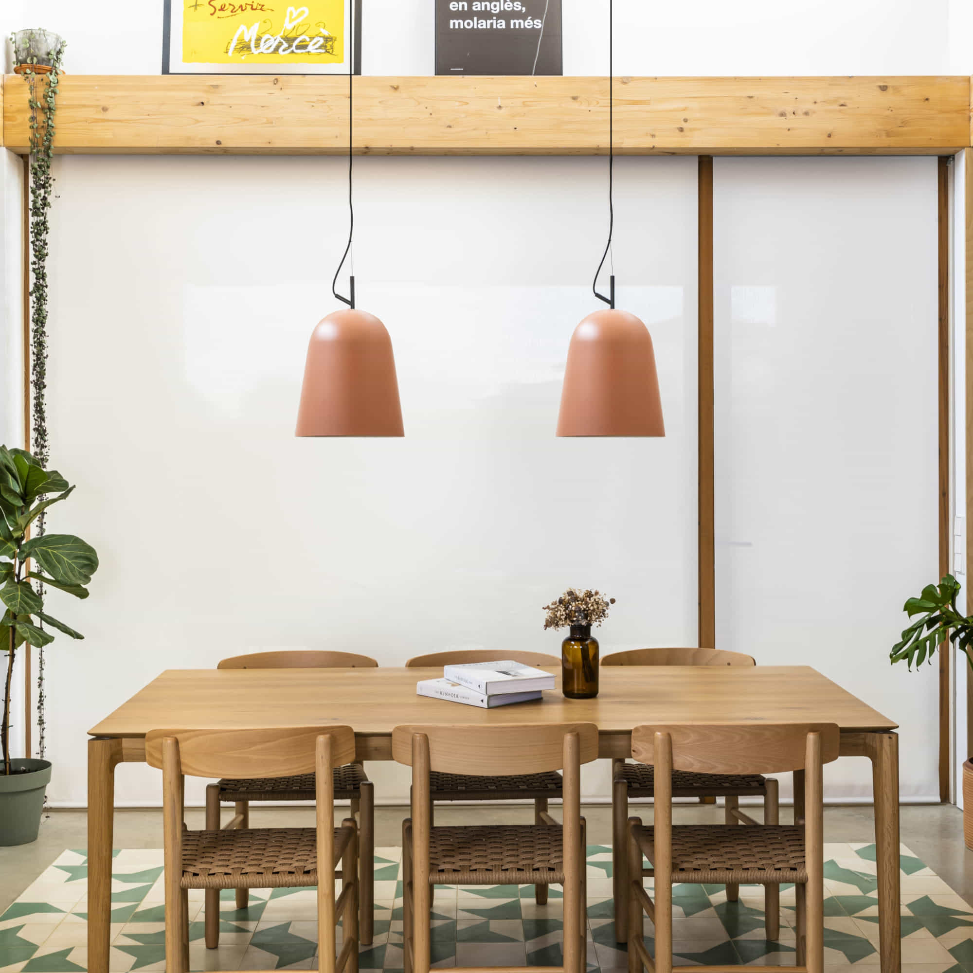 STUDIO 110 green pendant lamp