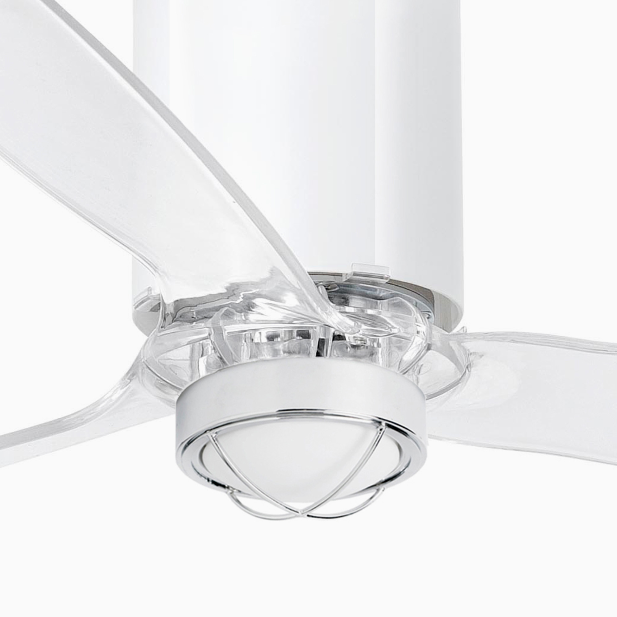 MINI TUBE FAN M LED Shiny white/transparent FAN M LED