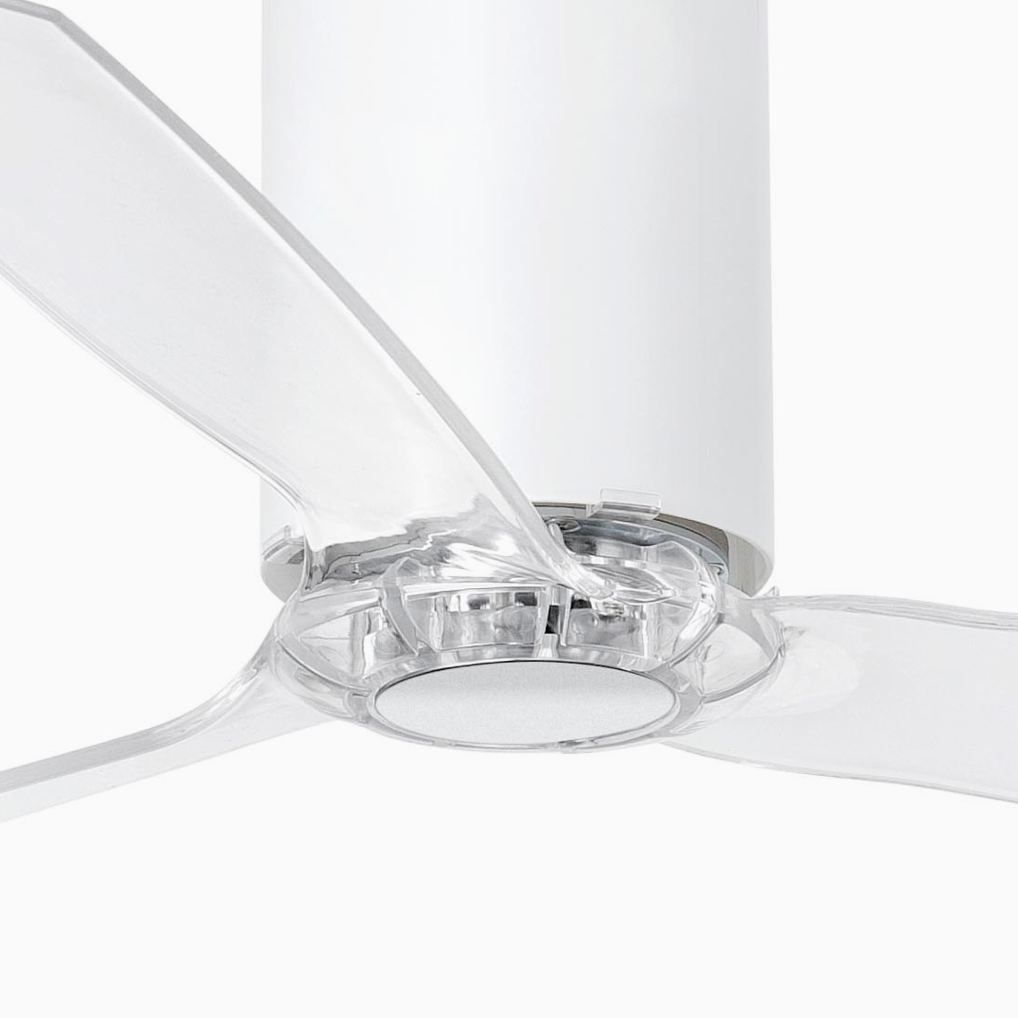 MINI TUBE FAN Matt white/transparent FAN M DC SMART