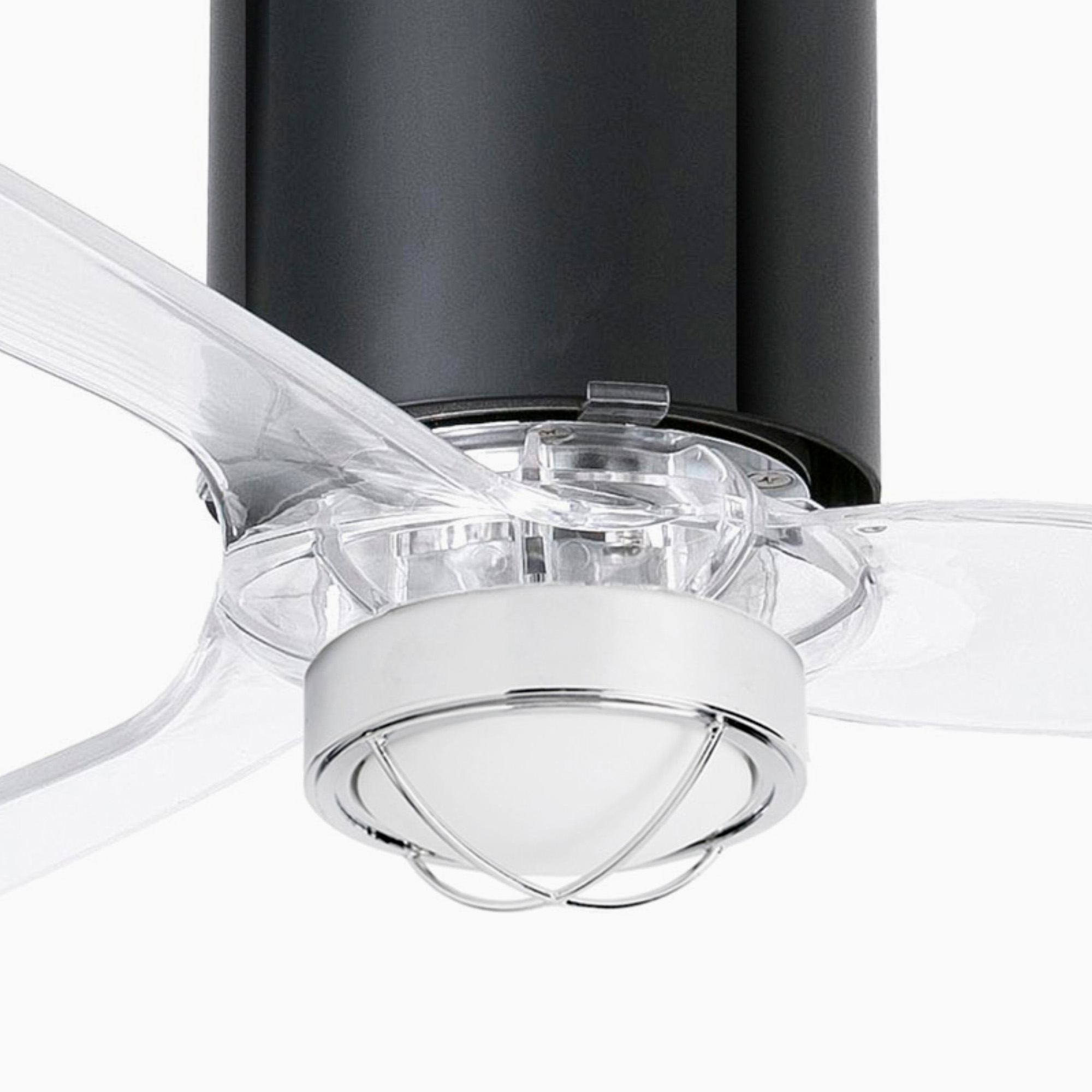 MINI TUBE FAN M LED Shiny black/transparent FAN M LED