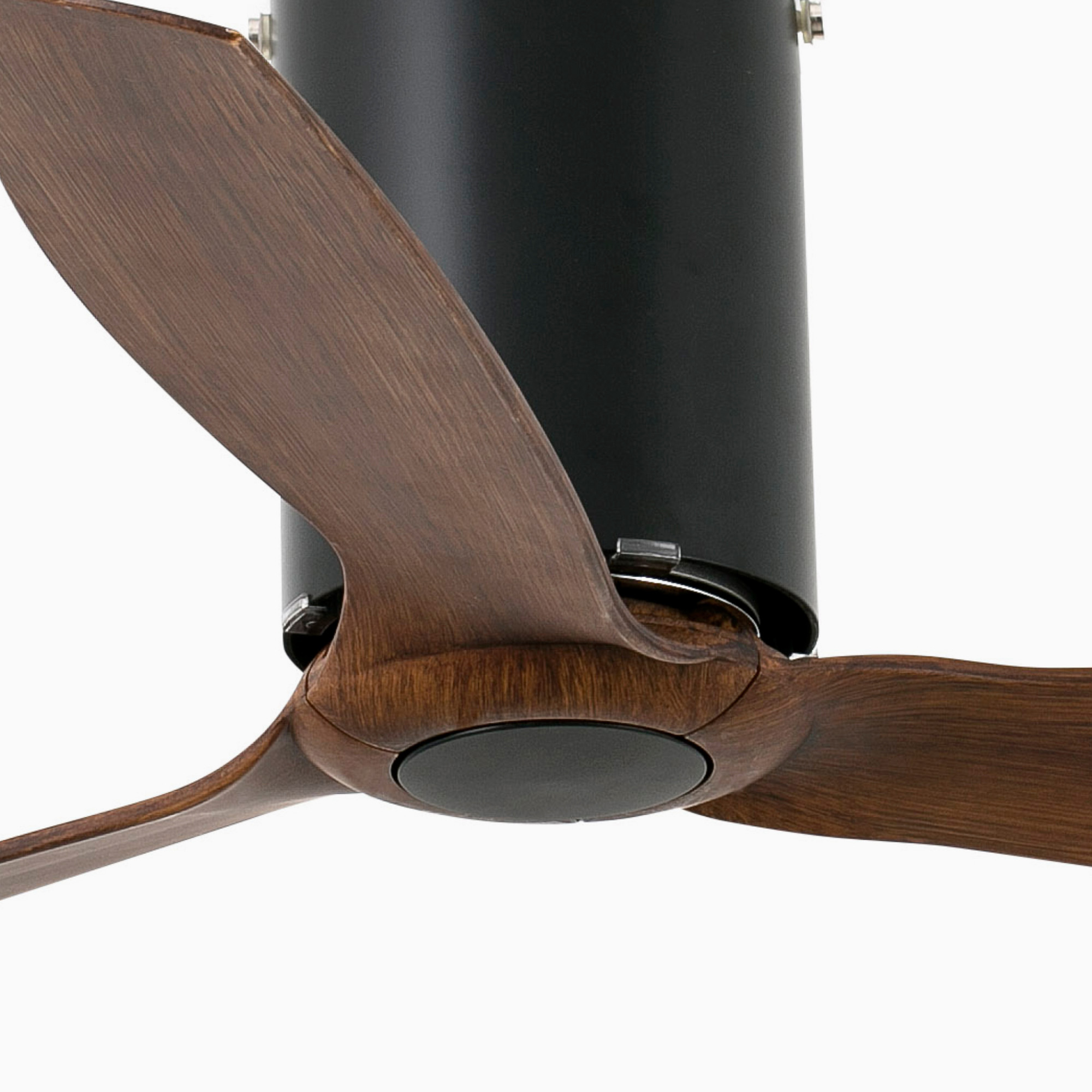 MINI TUBE FAN Matt black/walnut FAN M