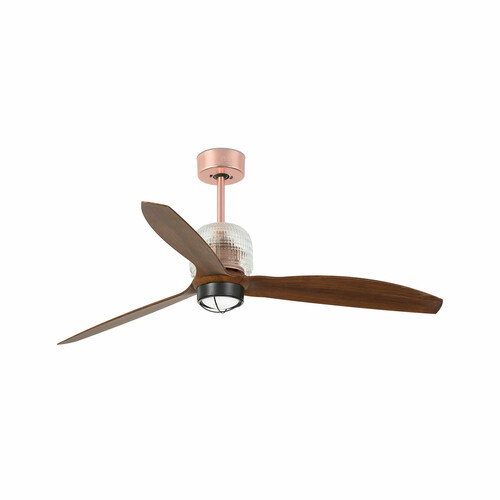 DECO FAN M LED Copper/walnut FAN LED