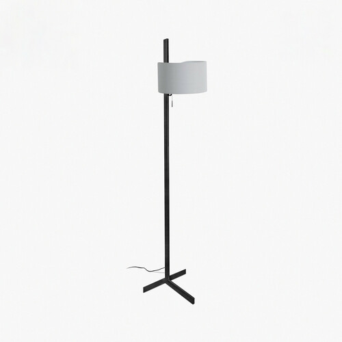 STAND UP Black and grey floor lamp