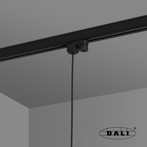 KIT track adapter for suspension black DALI