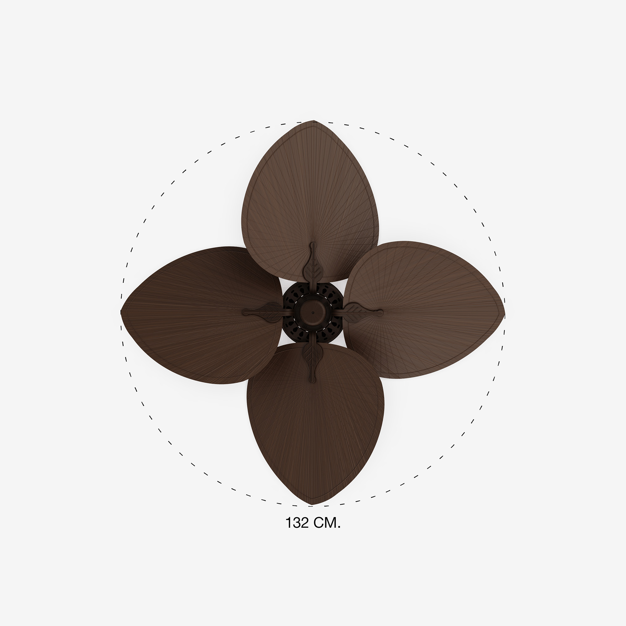 CUBA L Brown fan Ø1320