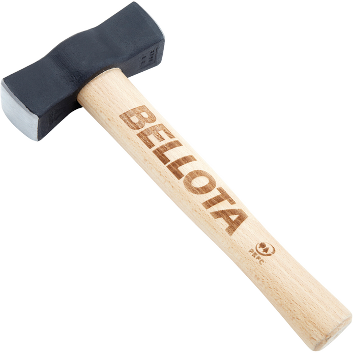 Wood handle Spanish drilling hammer for opening up grooves / 5308 | Bellota