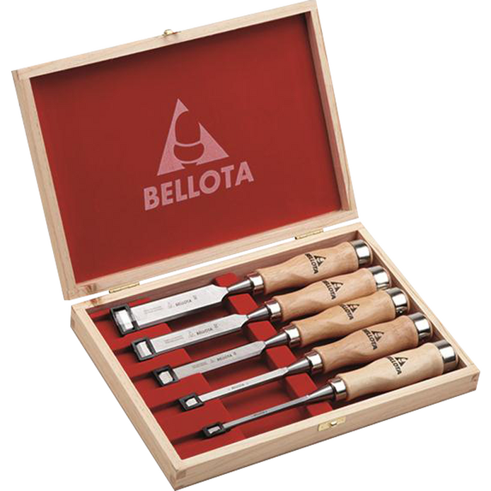 Kit gouges à manche en bois / 8910 | Bellota