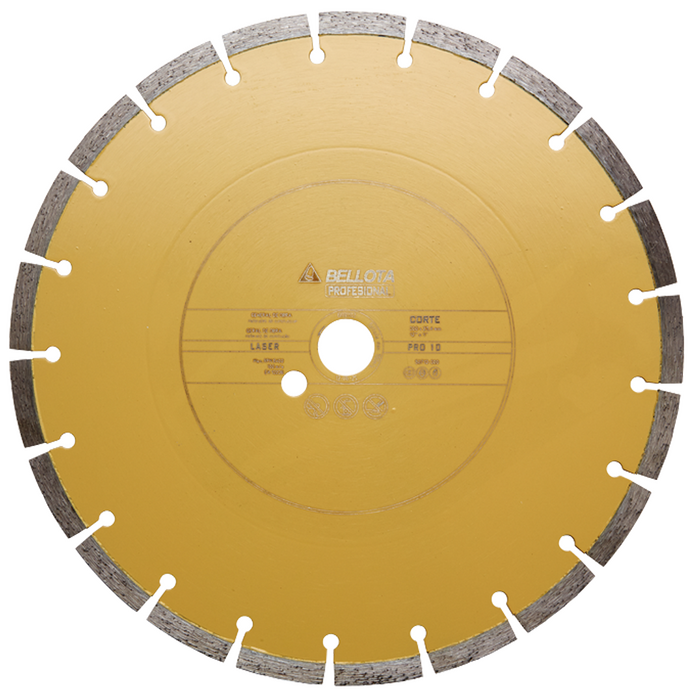 Pro8 segmented general diamond disc for construction work, wet cutting ...
