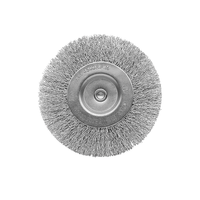 Circular brush with corrugated stainless steel wire / 50807I | Bellota