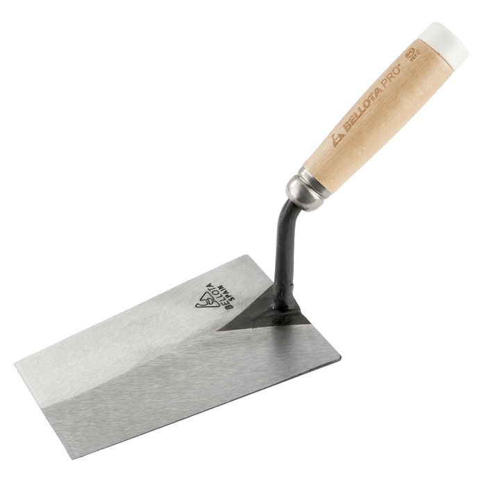 Pro North model trowel with wooden handle and block for masonry and ...