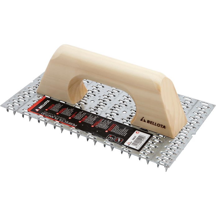 Scraper with wooden handle for single-layer mortar / 5880 | Bellota