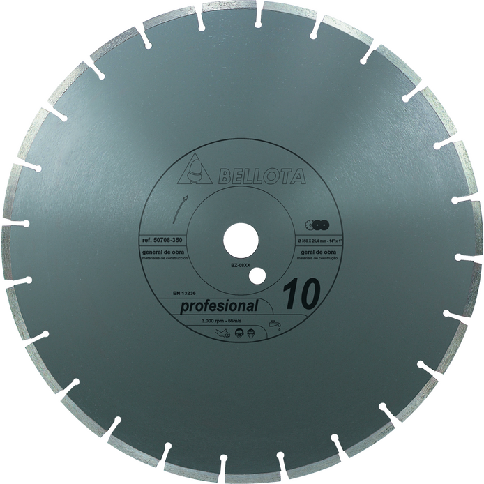 General purpose disc. Segmented. Professional. Wet cutting / 50708 ...